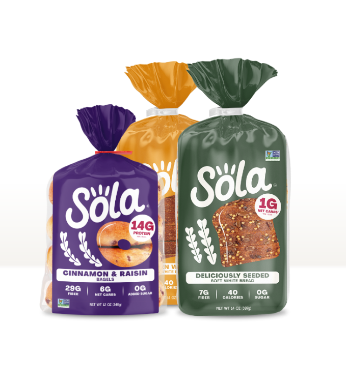 Sola – Low-Carb Bread & Bagels for Healthy Living – The Sola Company